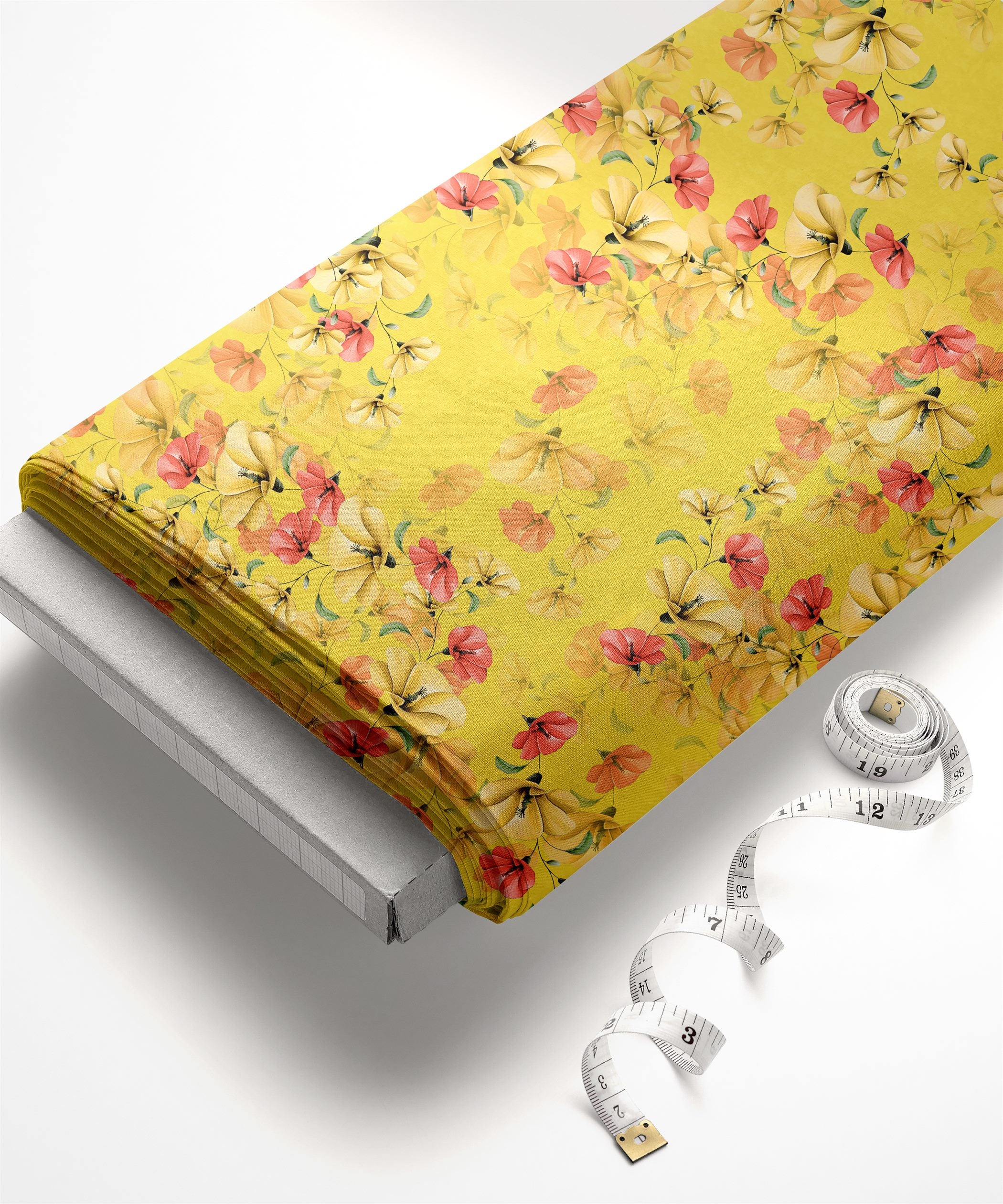 Buy Cute Hibiscus Print Online at Wholesale Prices | – Fabric Depot