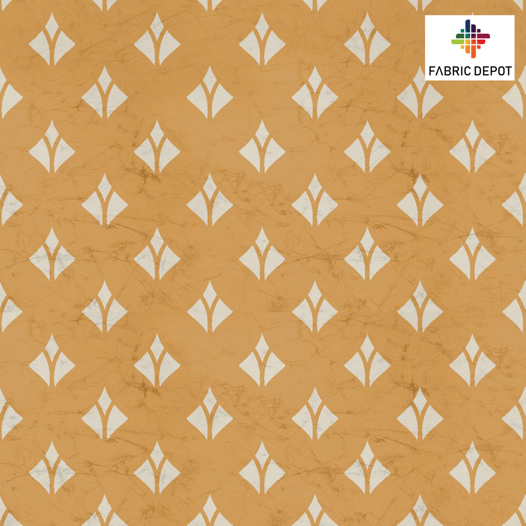 Ochre Textured Batik Print – Fabric Depot