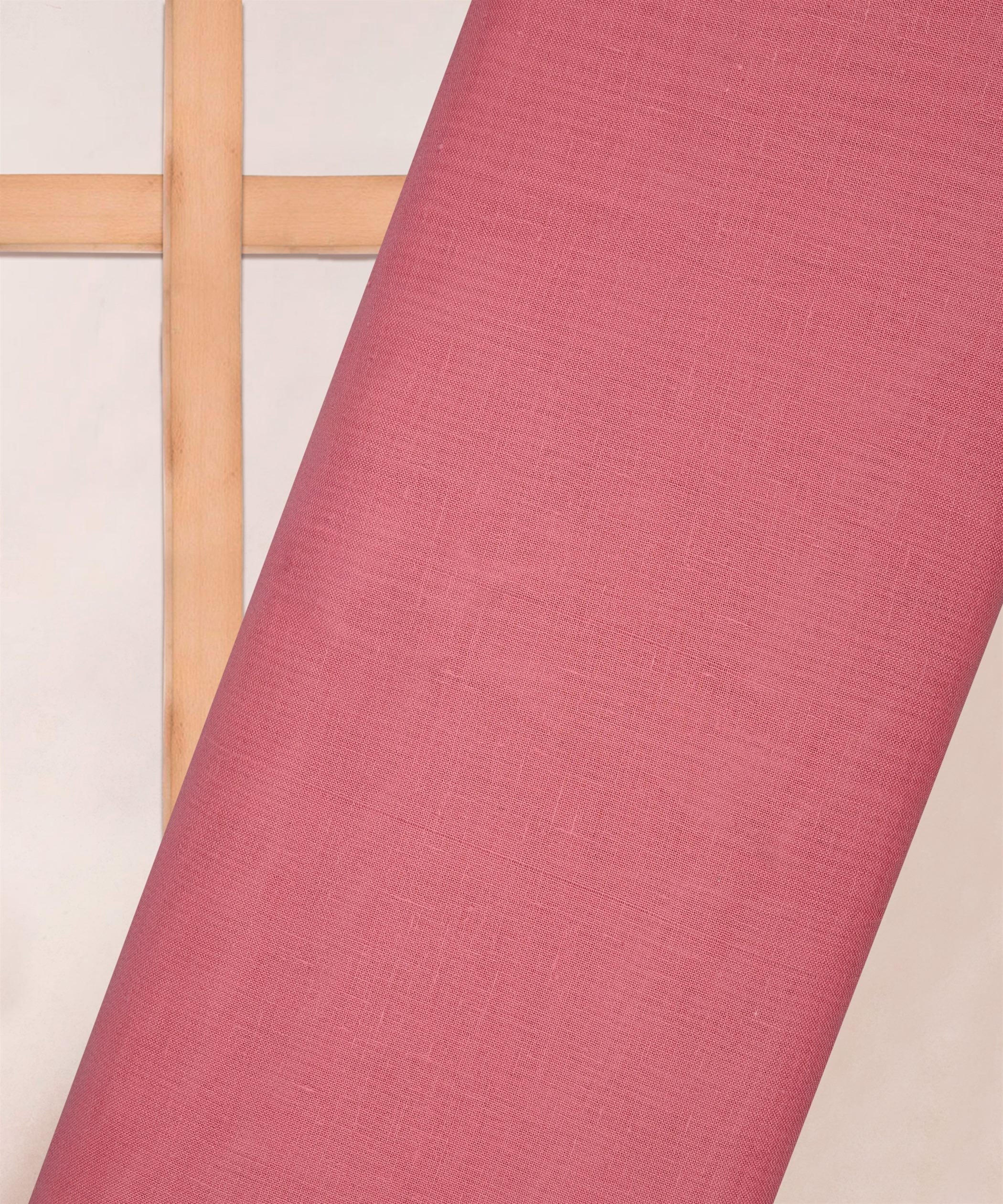 Buy Onion Pink Plain Dyed Poly Linen Fabric Online at Wholesale Prices ...