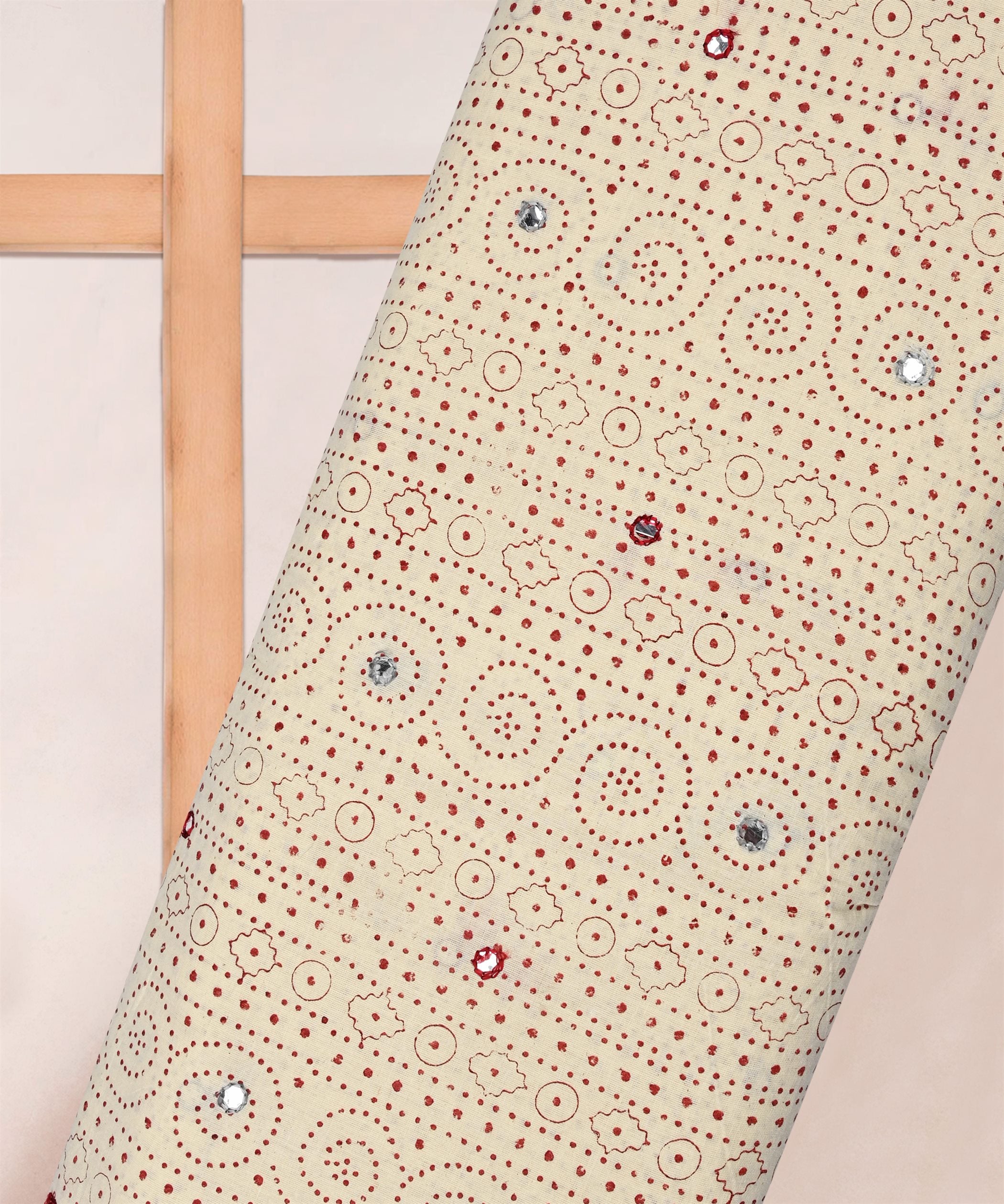White Mirror Mal Cotton Fabric for Sale at ₹ 184 /- metre – Fabric Depot