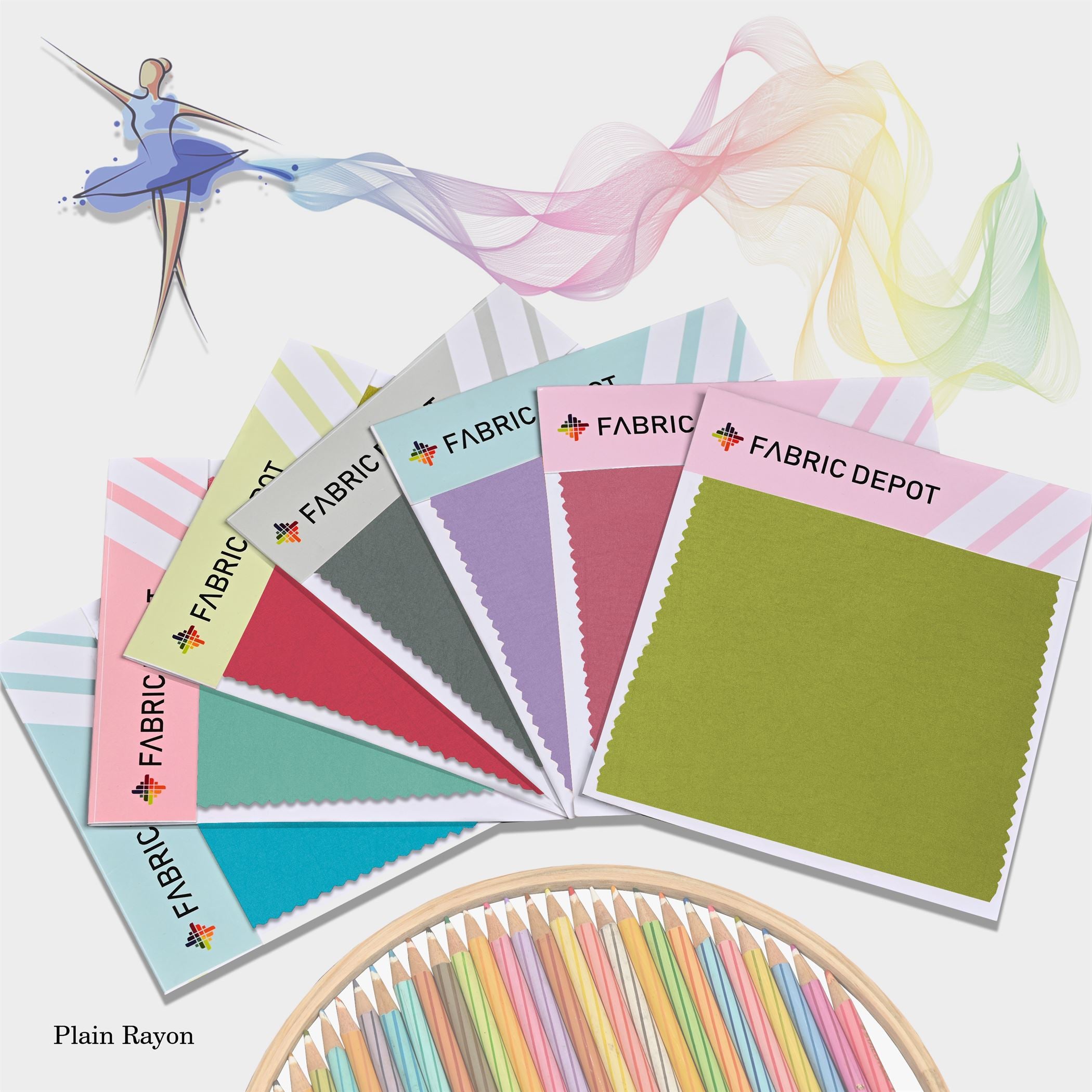 Rayon - Swatch Card – Fabric Depot
