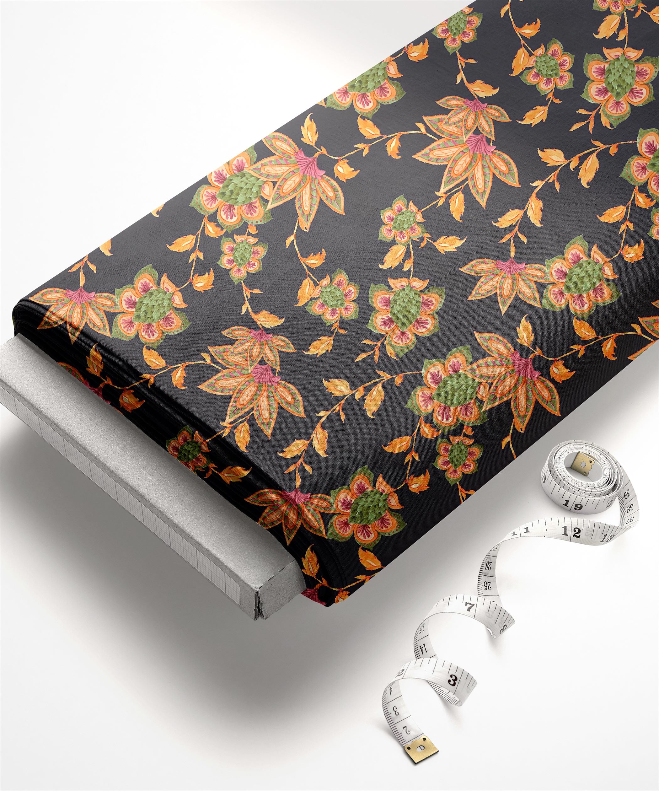 Buy Small Flower Stalk Print Online at Wholesale Prices | – Fabric Depot